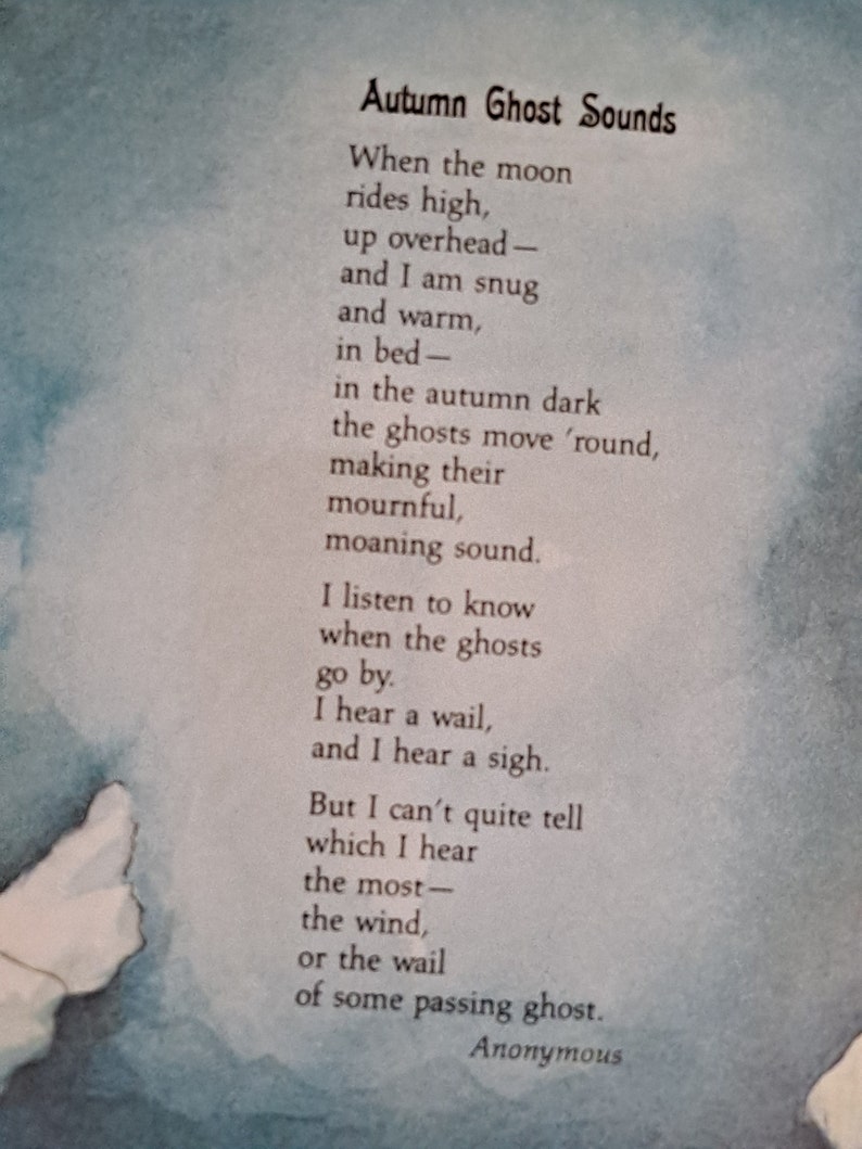 Chosts and Goosebumps Poems to Chill Your Bones Book, Soft Cover ...