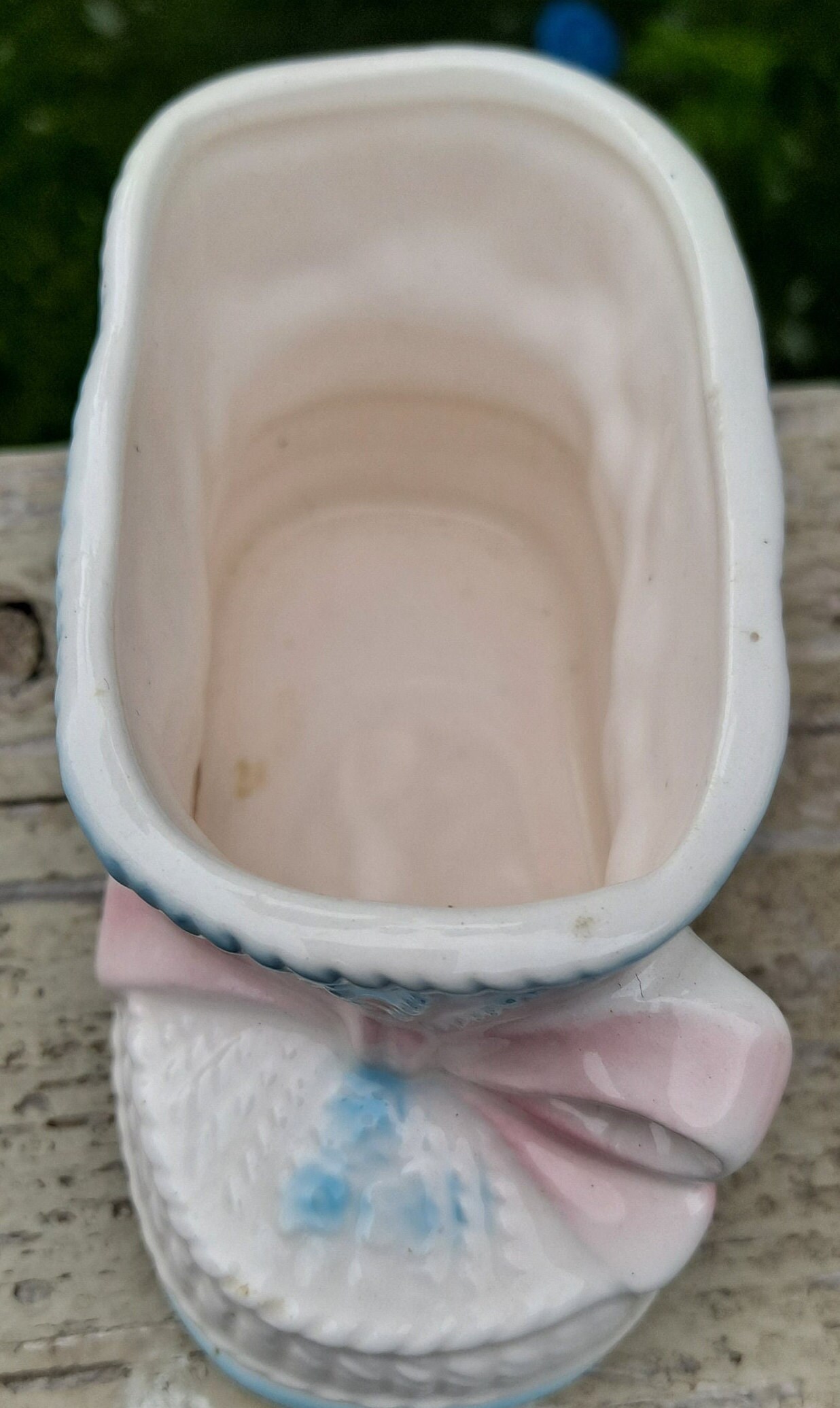 Vintage Baby Planter Flower Vase Baby Bootie Baby Shoe Baby - Etsy