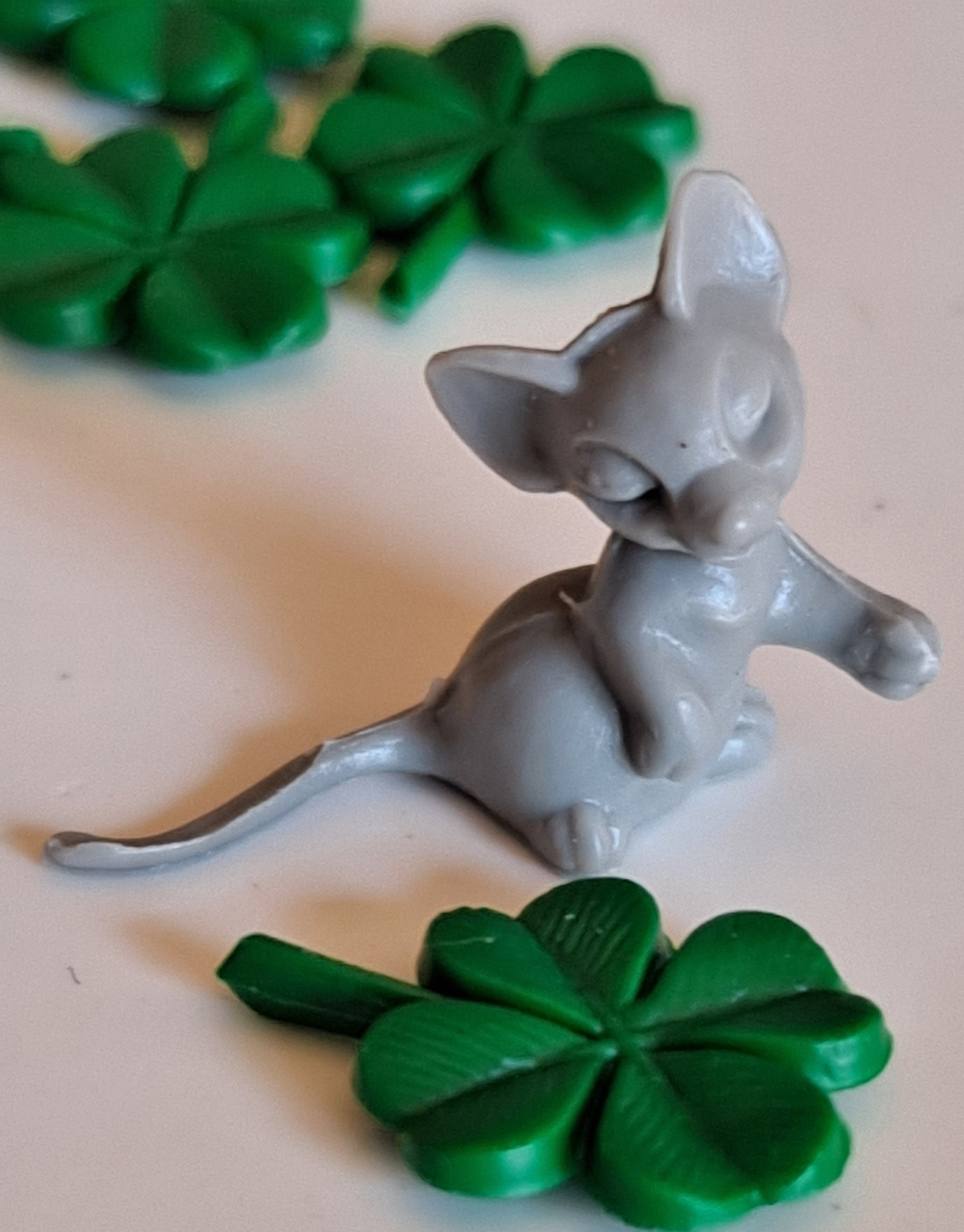 Micro Mini Miniature Standing Happy Mouse, Mice, Craft, Toy, Diorama ...