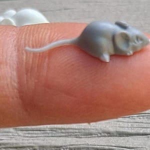 Micro, Mini, Miniature Mice, Mouse, Craft, Toy, Diorama, Christmas ...