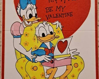 Daisy Duck Valentine | Etsy