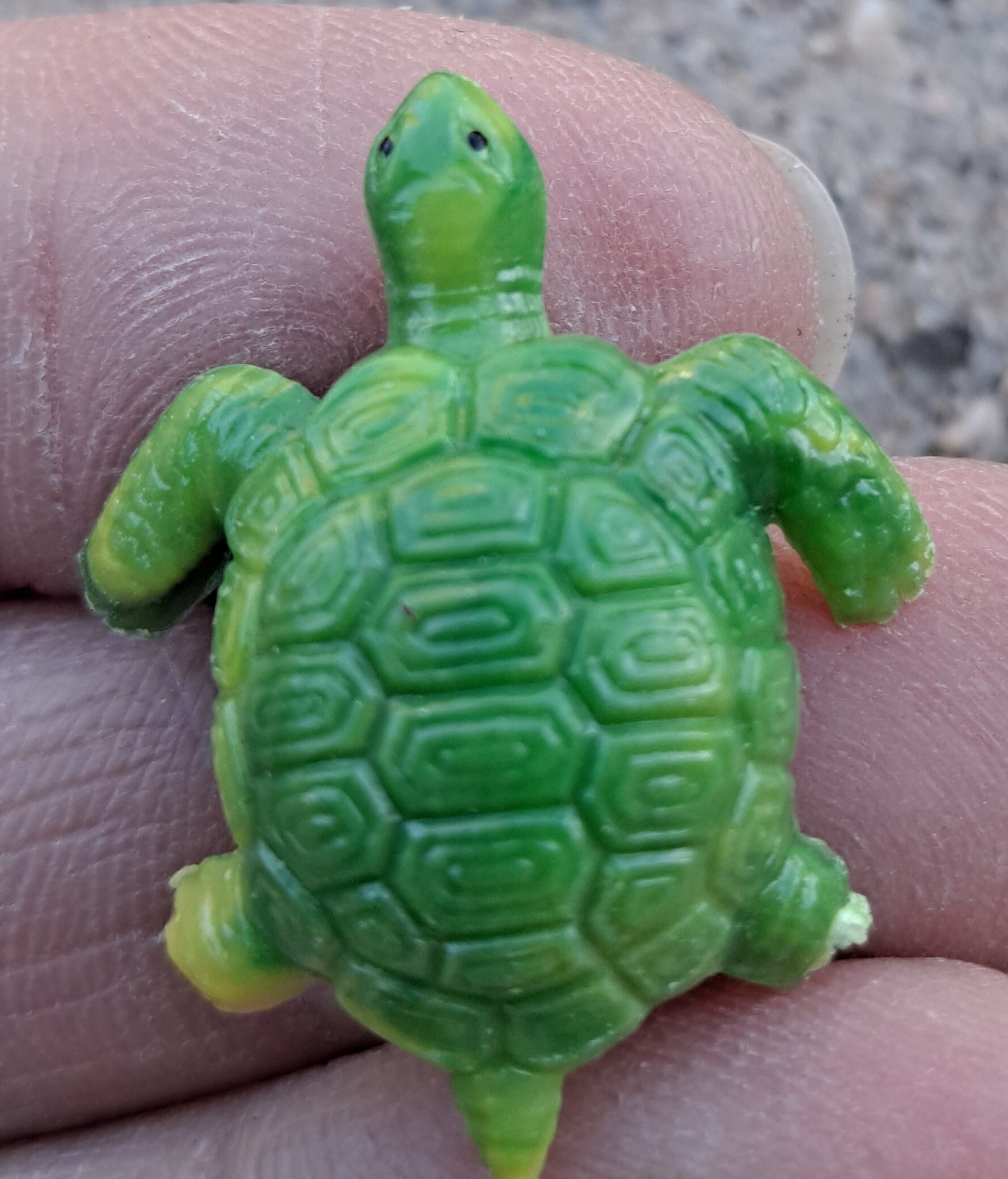 NOS Vintage Mini Miniature Sea Turtles Terrarium Diorama Advent ...