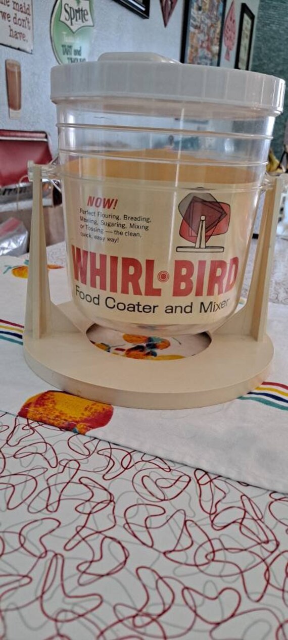 Vintage Whirl Bird Food Coater and Mixer - Etsy