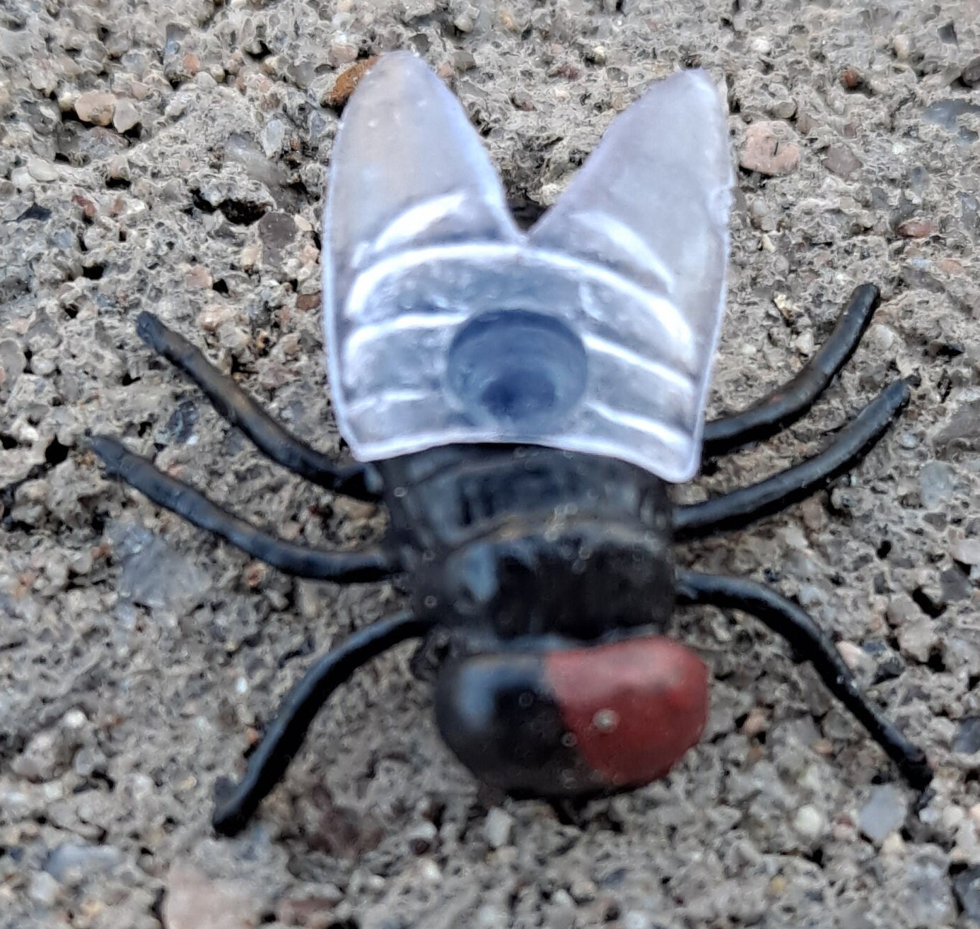 Mini Miniature Rubber Plastic Realistic Looking Flies Insects Crafting ...