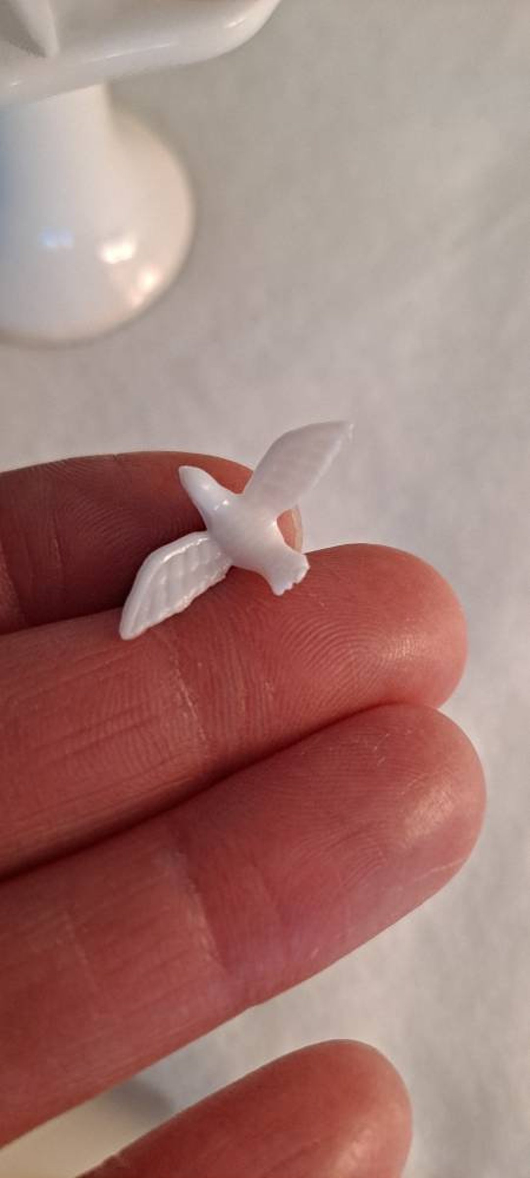 Miniature Plastic White Birds, Doves, Christmas, Easter, Fairy Garden ...