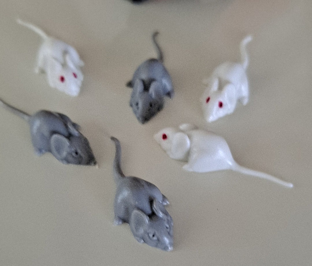 Micro, Mini, Miniature Mice, Mouse, Craft, Toy, Diorama, Christmas ...