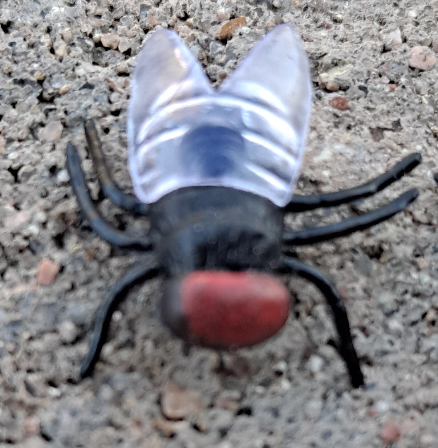 Mini Miniature Rubber Plastic Realistic Looking Flies Insects Crafting ...