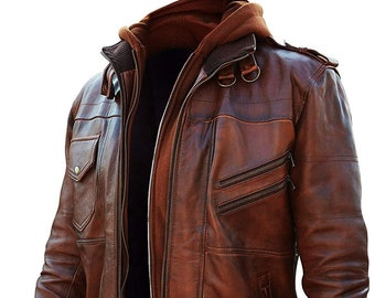 Leather Campero Jacket - Etsy