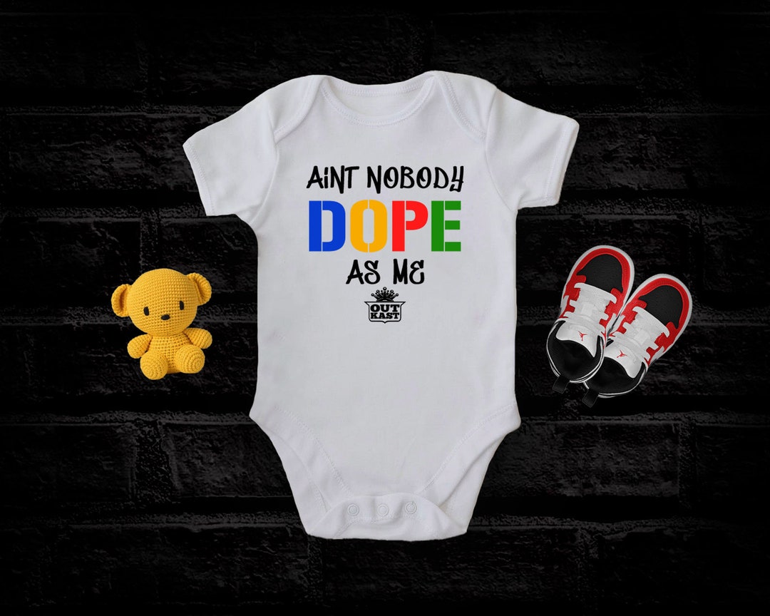 Ain't Nobody Dope Baby Bodysuit, Fresh Hip Hop Toddler Tee - Etsy