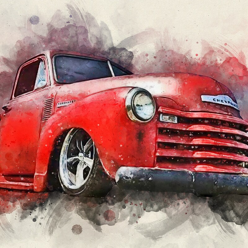 Car Illustration - Etsy