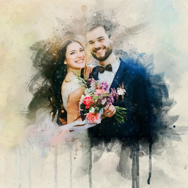 Wedding Portrait - Etsy