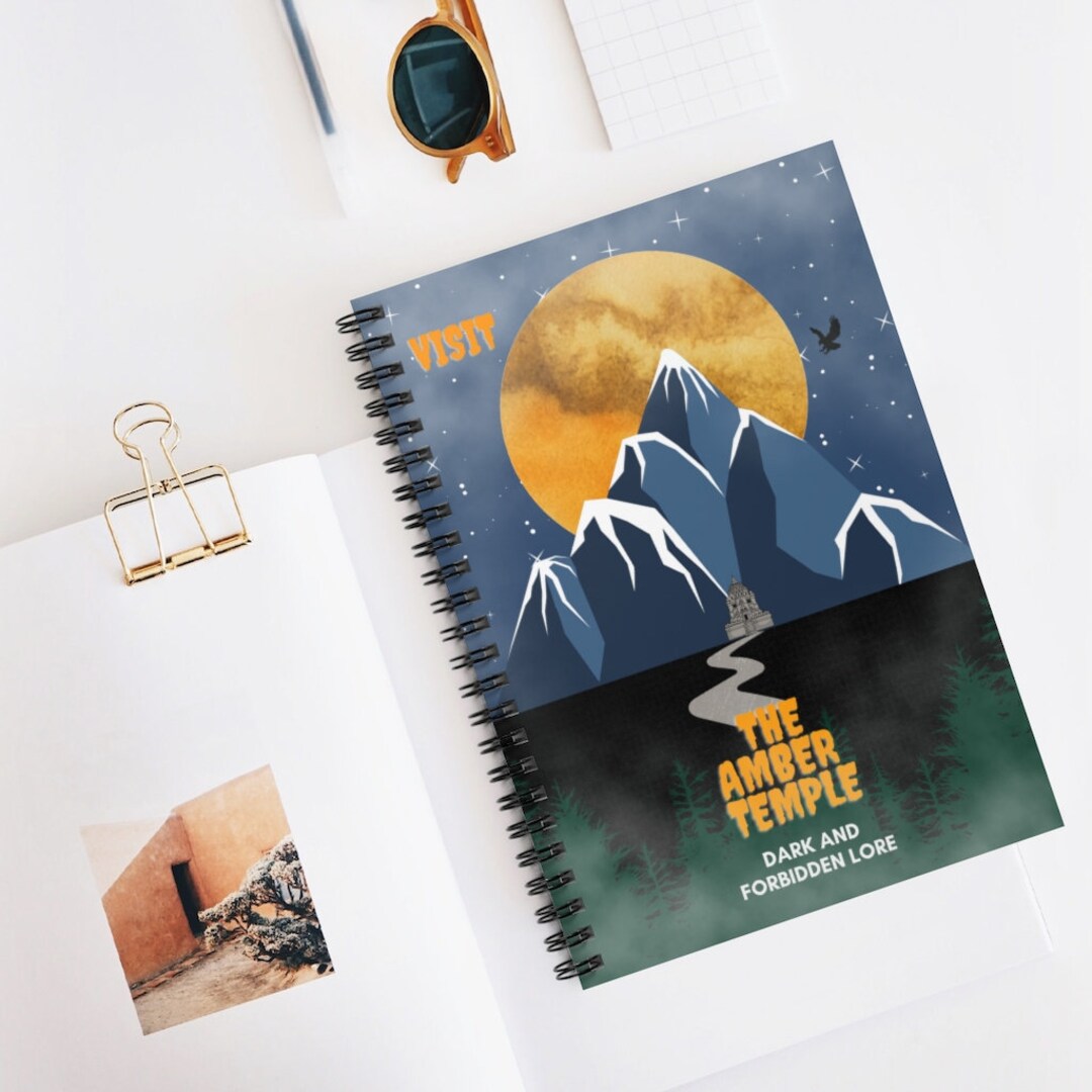 Amber Temple Curse of Strahd Spiral Notebook Ruled Line - Etsy