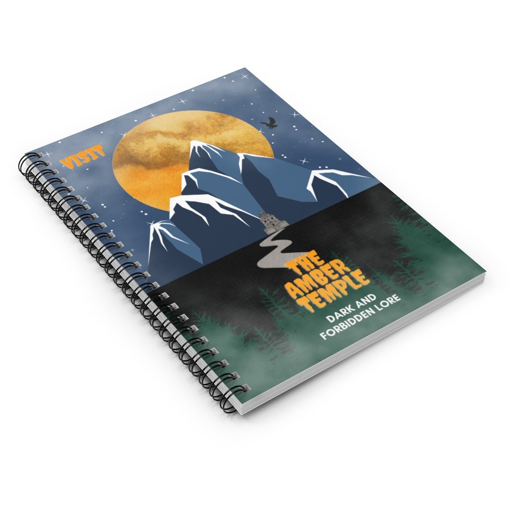 Amber Temple Curse of Strahd Spiral Notebook Ruled Line - Etsy