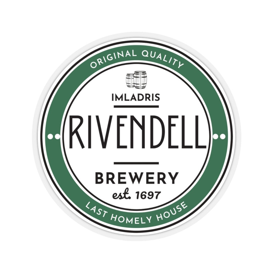 Rivendell Brewery Stickers Lord of the Rings Sticker - Etsy