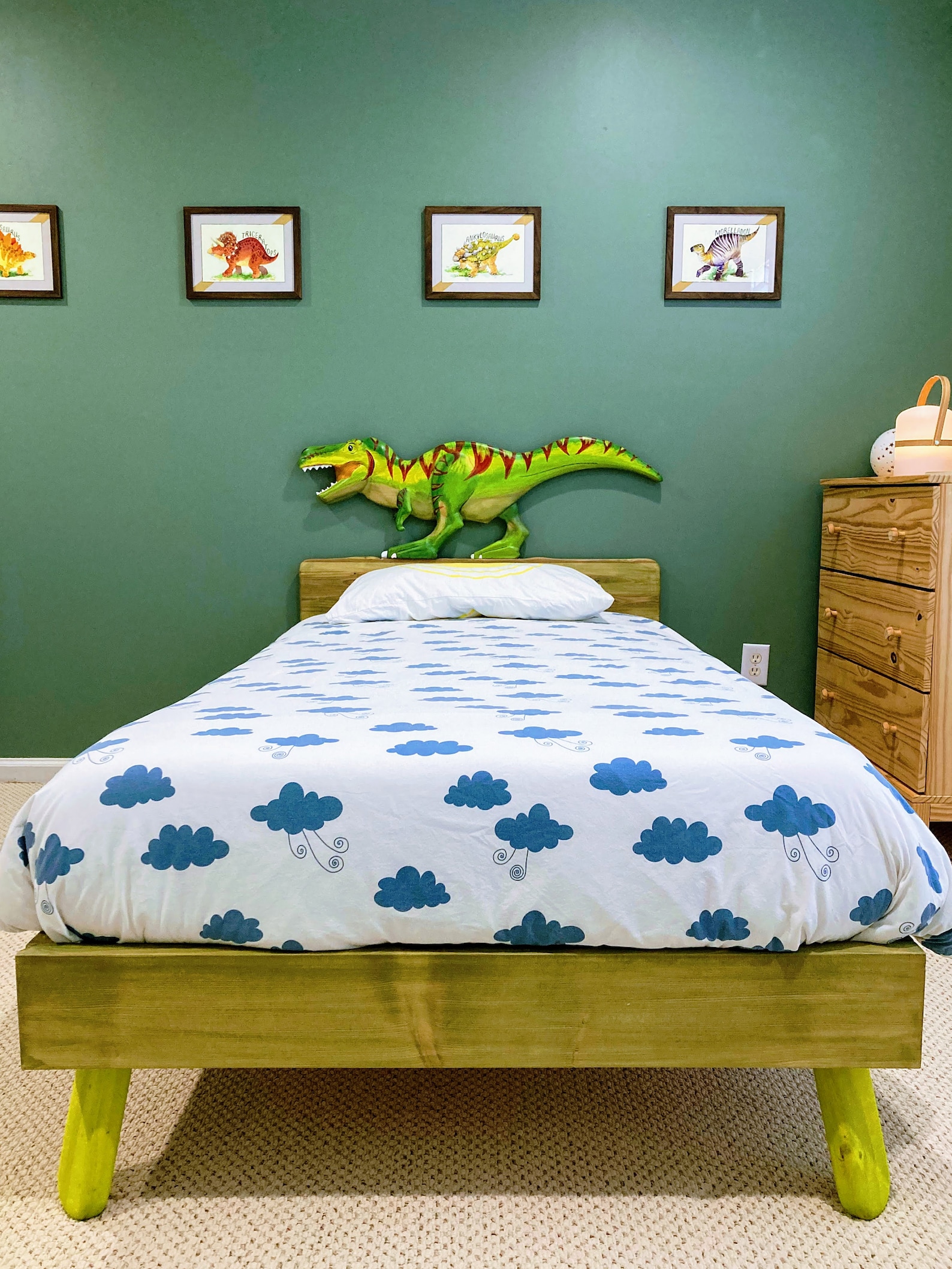 Dinosaur Bed - Etsy