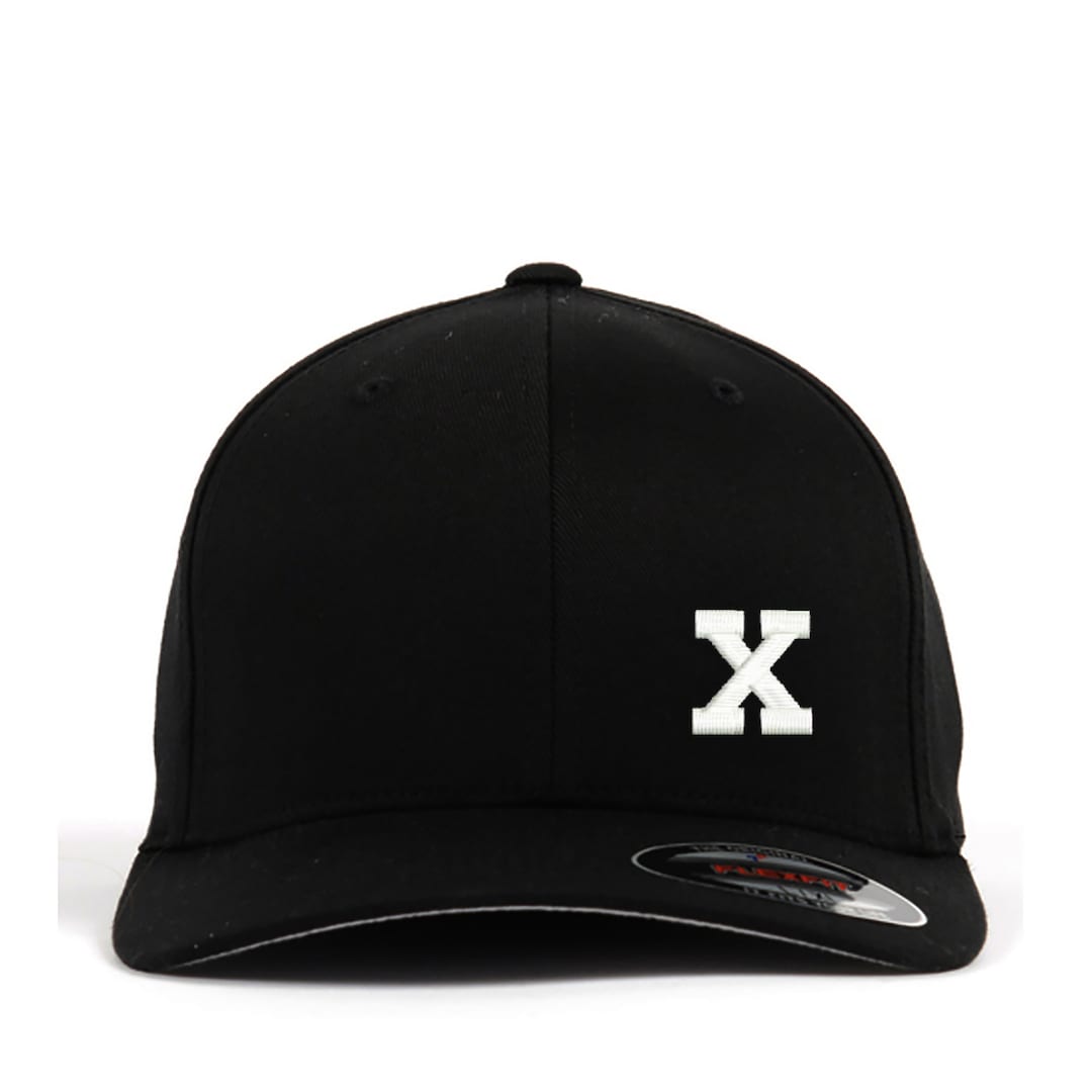 X Fitted Cap X Embroidered Flexfit Cap X X Hat X Cap - Etsy