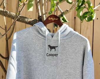 Black Lab Dad Hoodie - Etsy