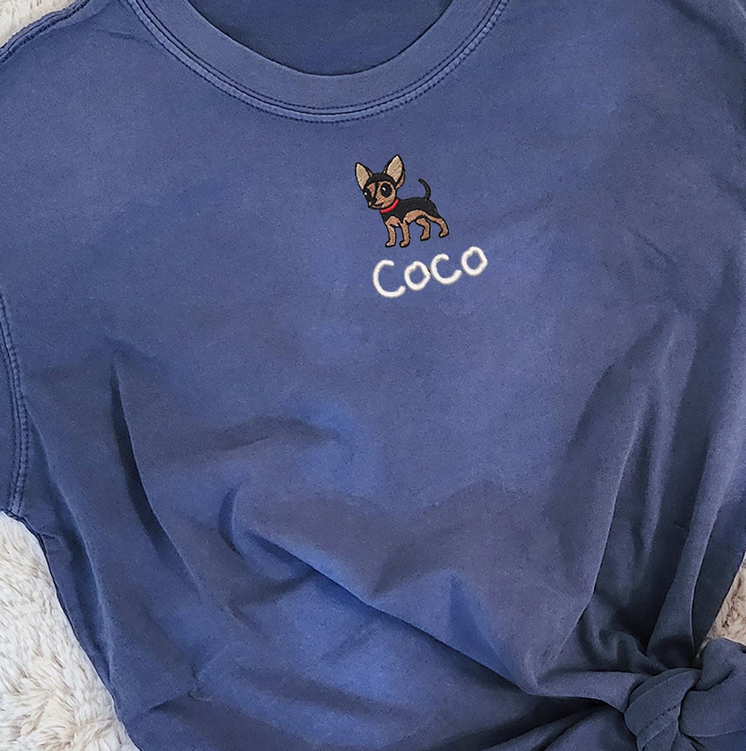 Unisex Vintage Shirt Chiweenie Choxie Dog Embroidered Vintage - Etsy