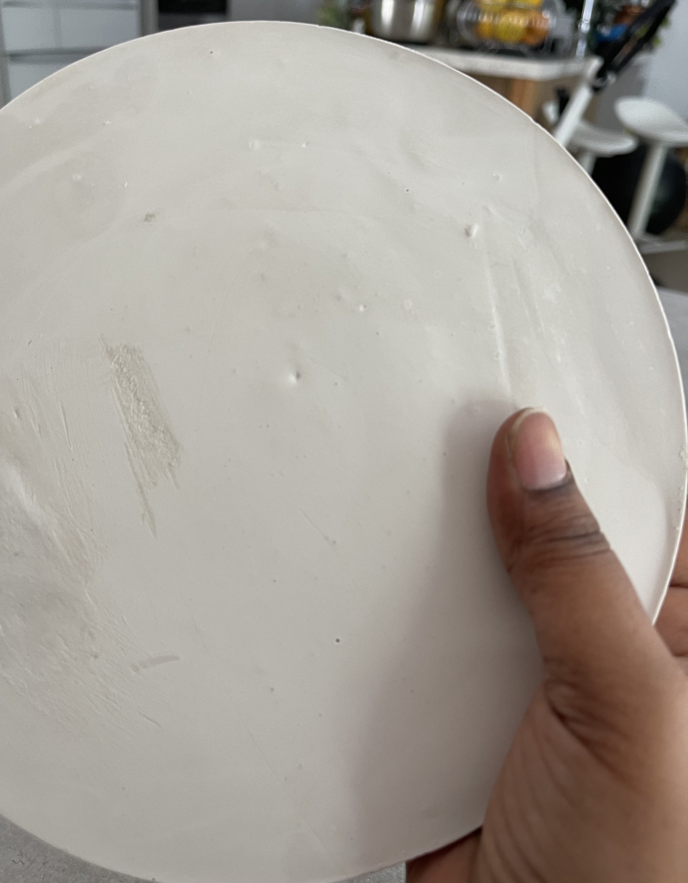 Plaster Blank Round Stone , Wall Hanging, Mandala Dot Art, Mandala ...