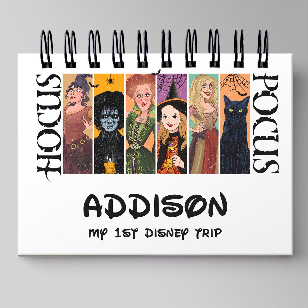 Spooky Disney Halloween Autograph Book – Parks & Cruise Keepsake for ...
