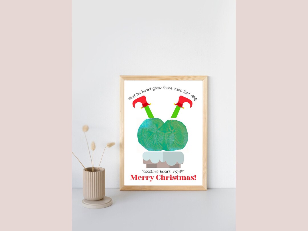 Holiday Baby Bum Printable Christmas Baby Bum Craft Christmas Keepsake ...