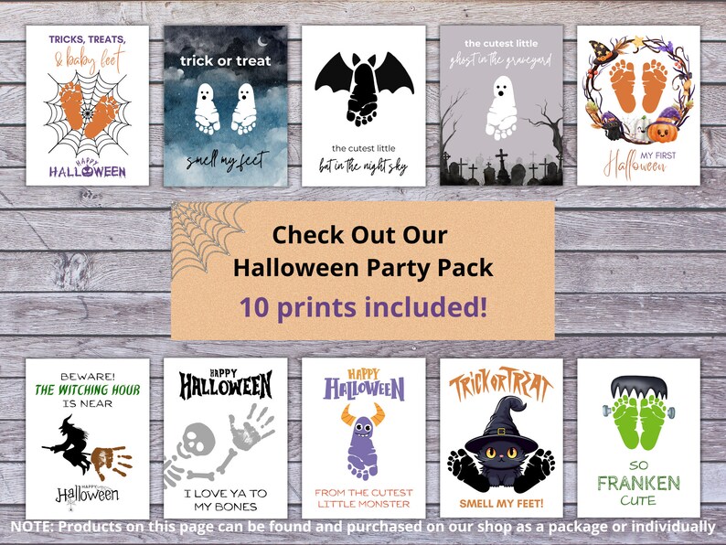 Kids Footprint Bat Craft: Halloween Keepsake Art (PDF Printable) - Etsy