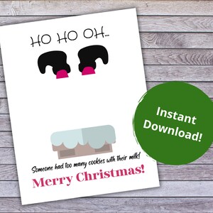 Santa Baby Bum Printable | Holiday Children's Craft | Christmas ...