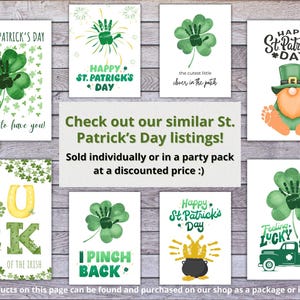 Happy New Year 2025 Baby Hand Print Printable New Years DIY Greeting ...