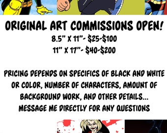 Original Comic Art - Etsy