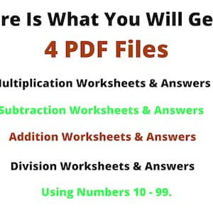 Minecraft Math Worksheets Bundle: 400 Pages of Math Worksheets ...