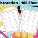 Math Worksheets Bundle: 400+ Addition, Subtraction, Multiplication ...