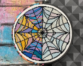 Wednesday Stained Glass Window - Etsy