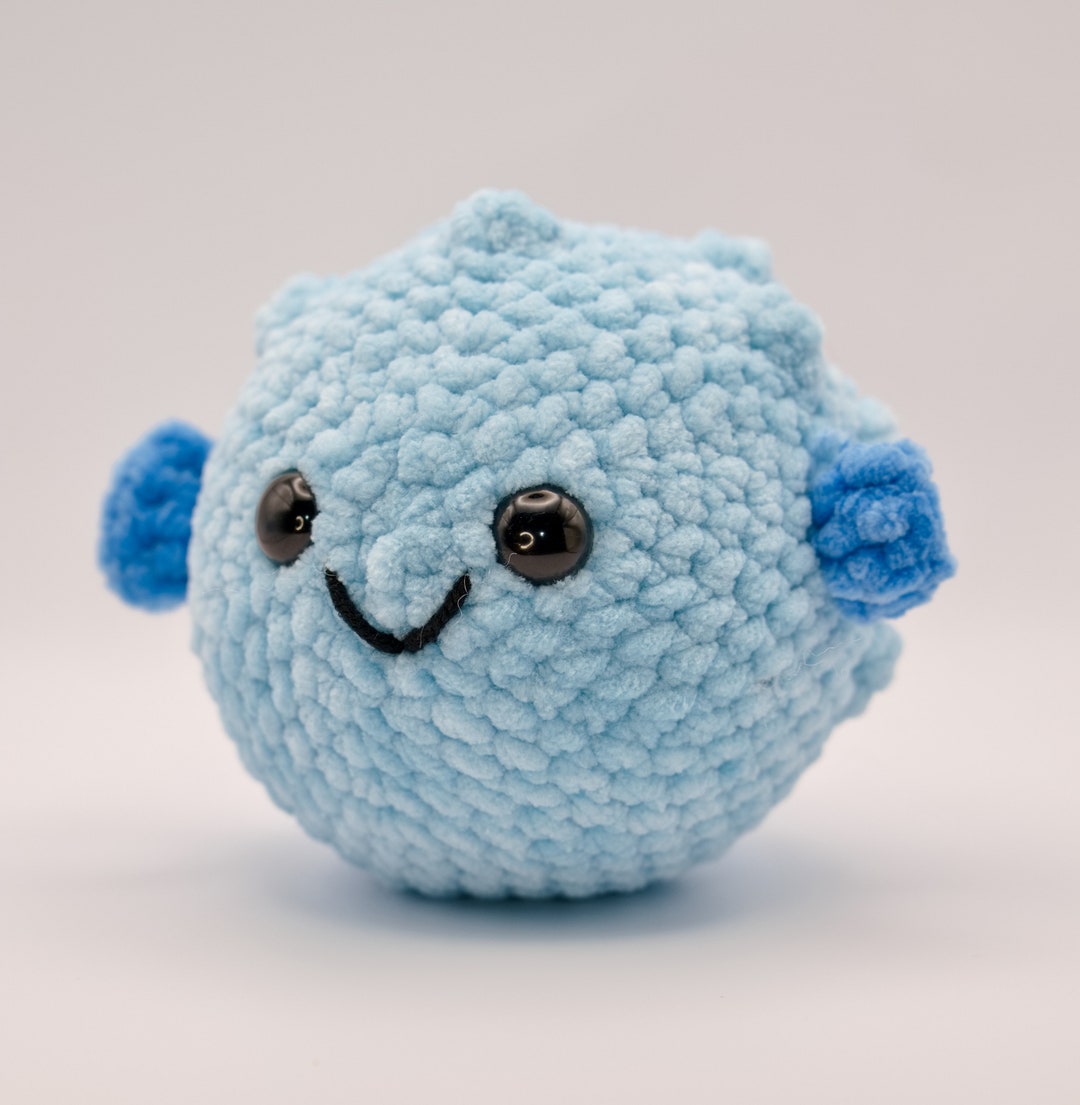 Puffer Fish Plushie - Etsy