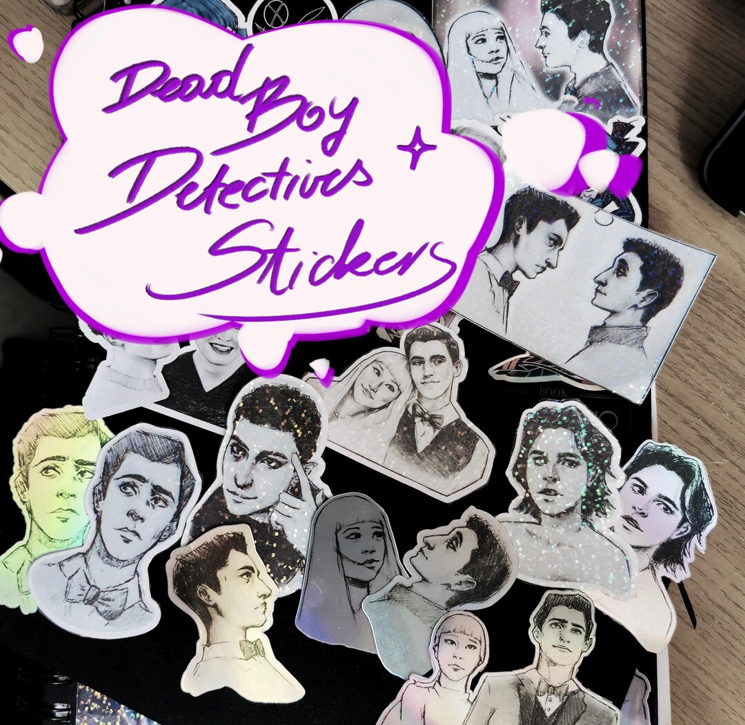 Dead Boy Detectives Fanmade Stickers - Etsy