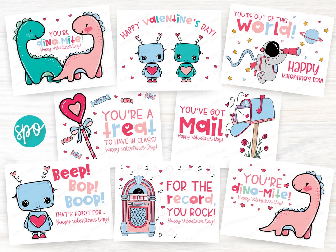 Editable Valentine's Day Cards for Students From Teachers | Fun ...