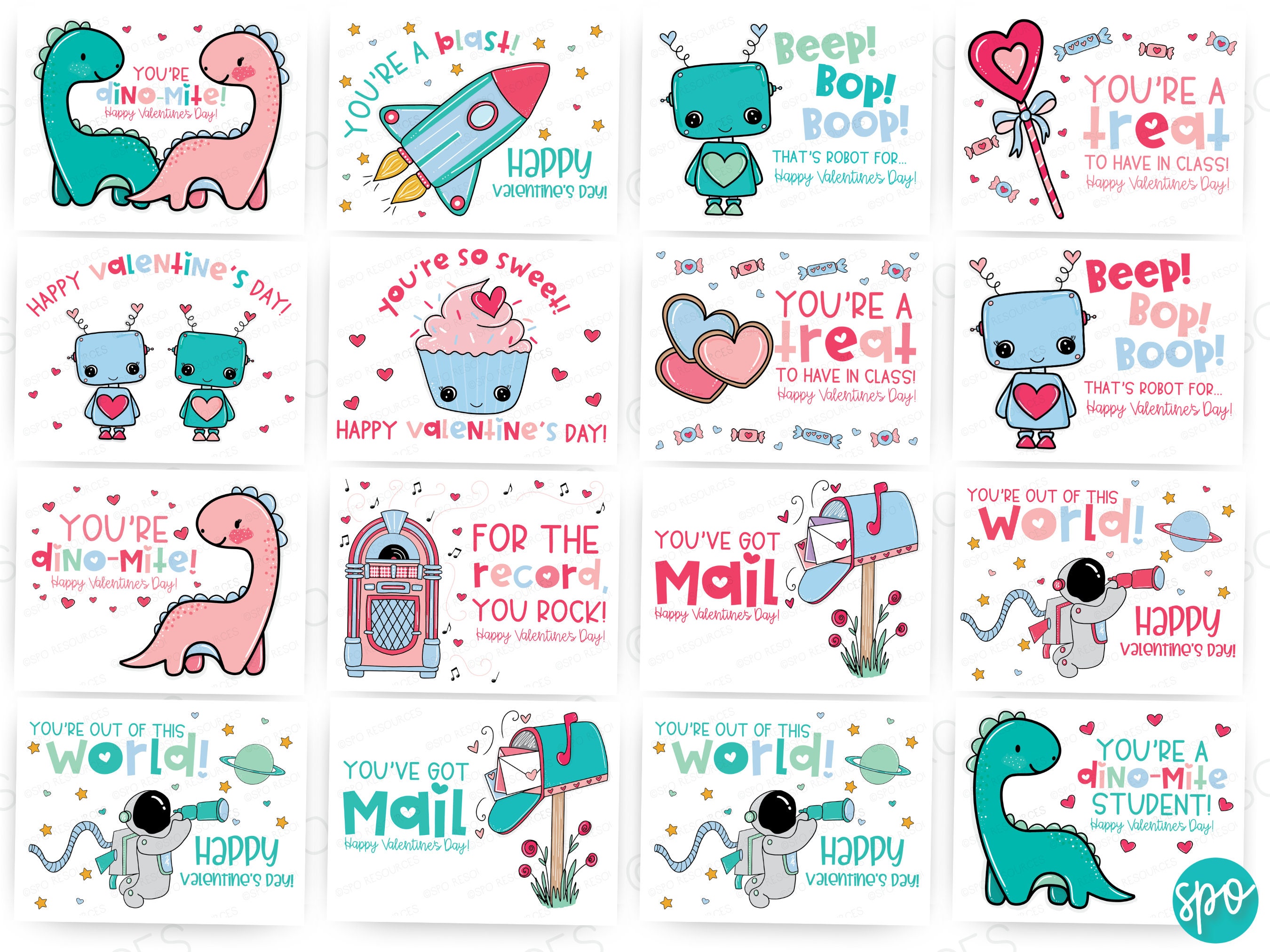Editable Valentine's Day Cards for Students From Teachers | Fun ...