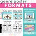 Reading Genre Posters for Classroom | Literacy Focus Wall | Fiction ...
