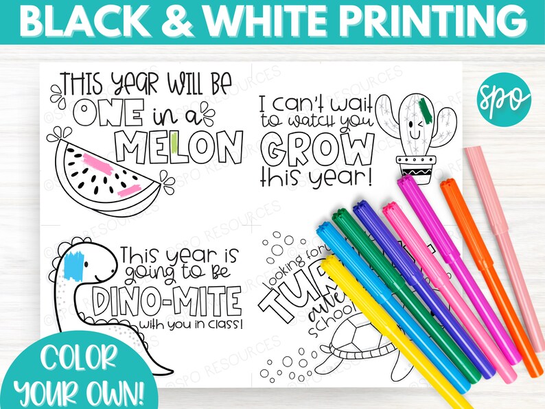 Editable Back-to-school Postcards From Teachers to Students | Meet the ...
