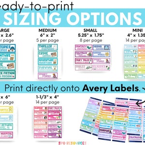 Bilingual Classroom Library Labels | Spanish & English Genre Tags ...