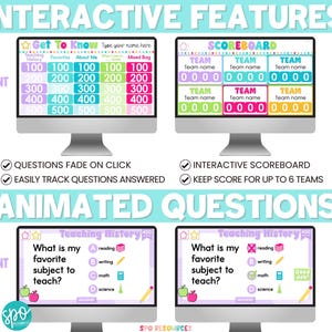 Meet the Teacher Jeopardy Game: Editable Powerpoint & Google Slides ...