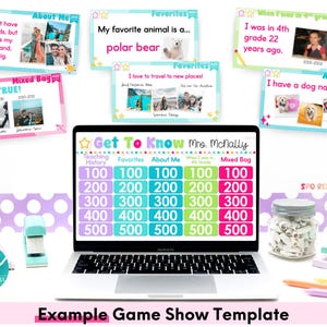 Meet the Teacher Jeopardy Game: Editable Powerpoint & Google Slides ...