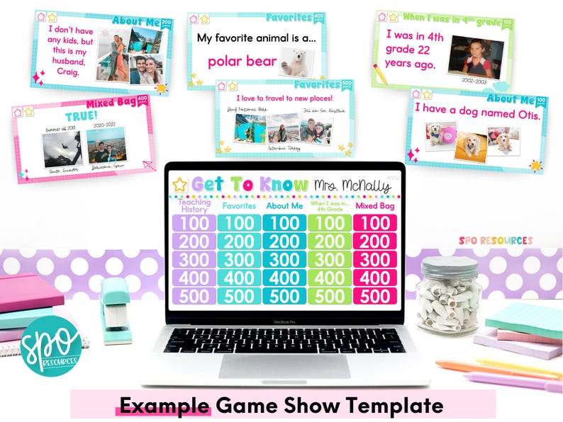 Meet the Teacher Jeopardy Game: Editable Powerpoint & Google Slides ...