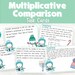 Winter Holiday Math Task Cards Multiplicative Comparison Word Problems ...