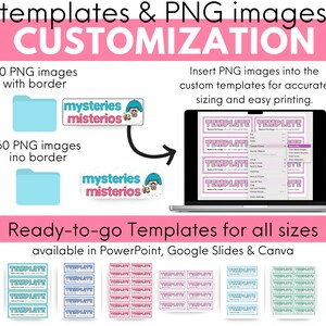 Bilingual Classroom Library Labels Blue/red Font Dual-language Genre ...