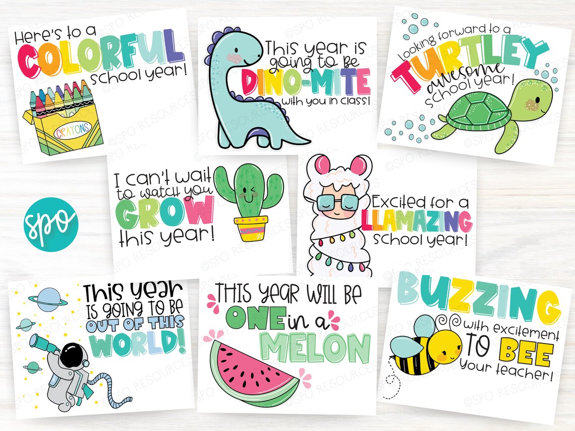 Editable Back-to-school Postcards From Teachers to Students | Meet the ...