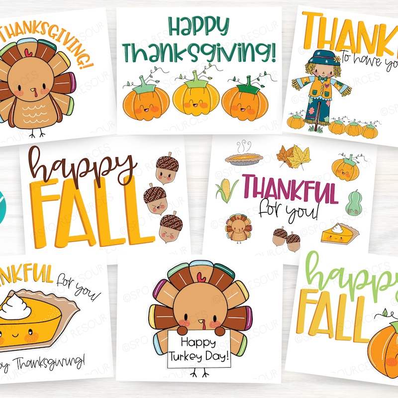 Thanksgiving Tags - Etsy