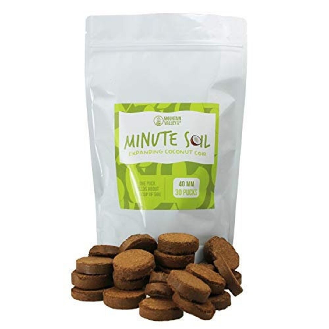 Minute Soil - Compressed Coconut Coir - Etsy