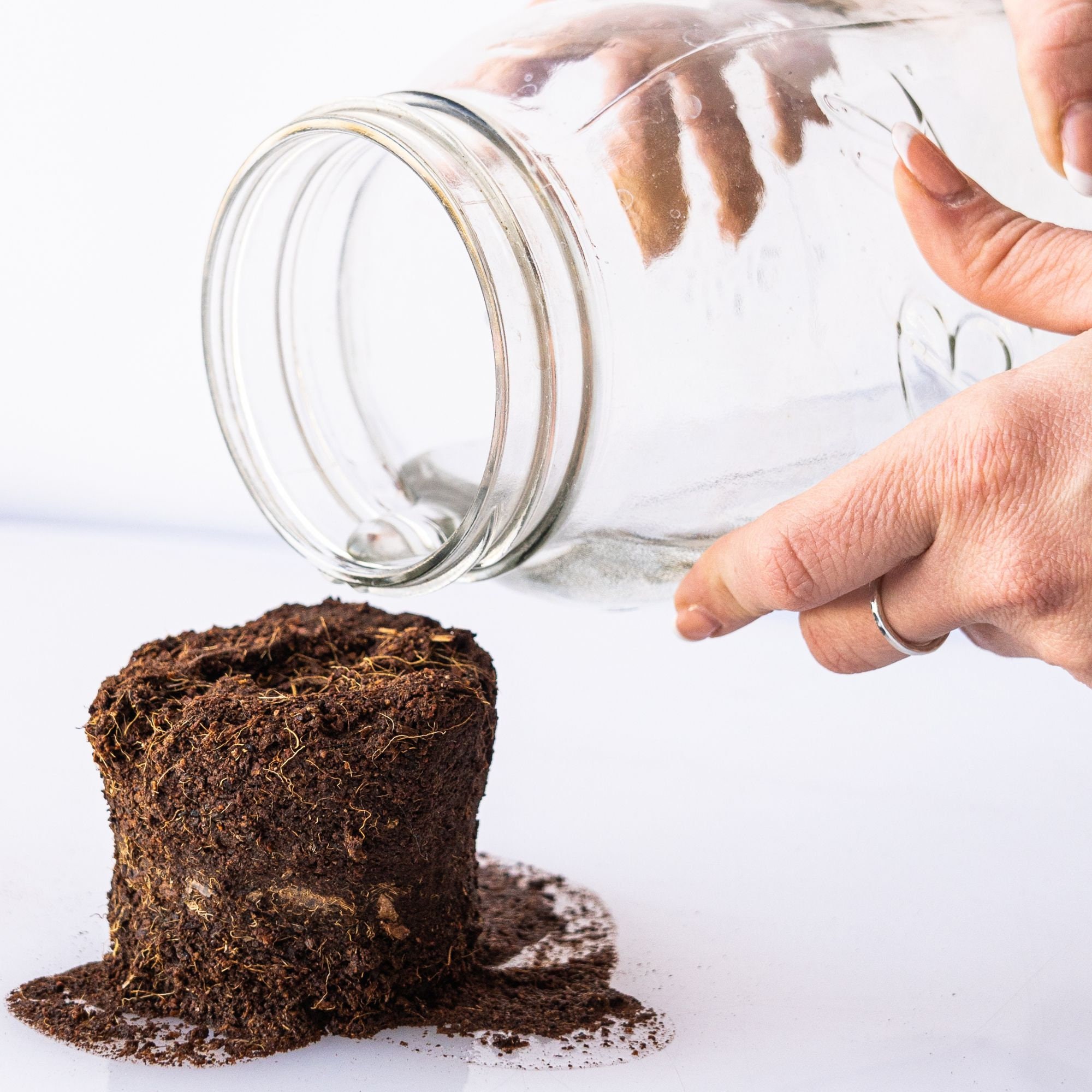 Minute Soil Amended Compressed Coco Coir Bucket of Pucks Expands to 15 ...