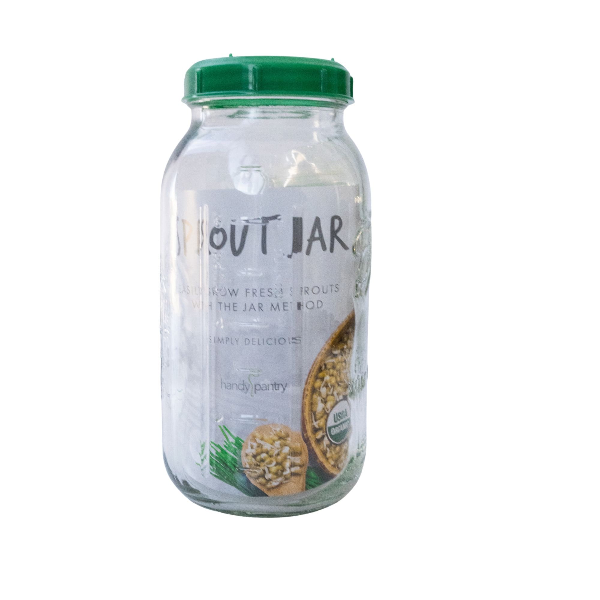 Sprouting Jar Lid Kit With Seeds Includes Wide Mouth Half - Etsy