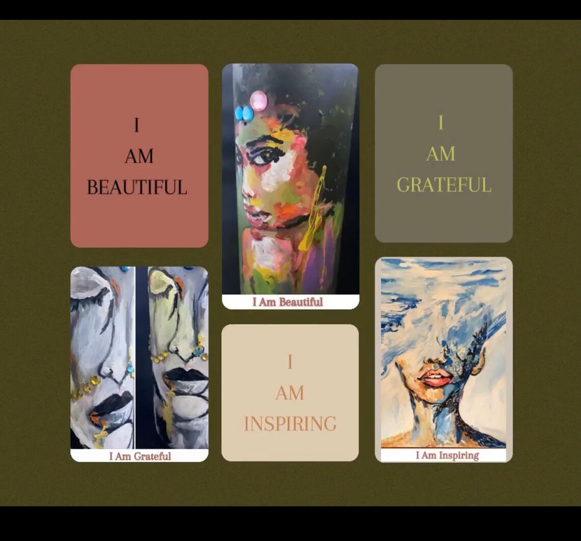 I AM Affirmation Cards - Etsy